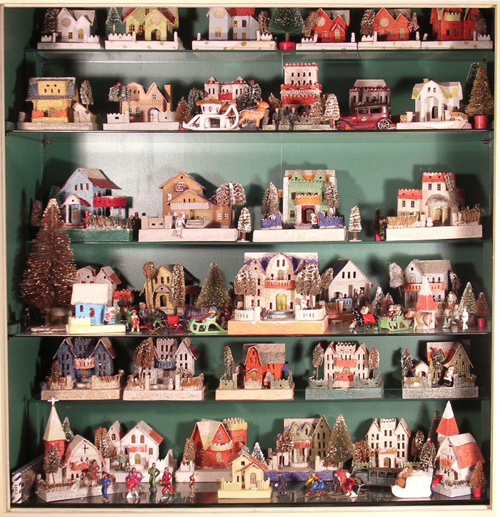 The History of the Putz Village - The Golden Glow of Christmas Past®